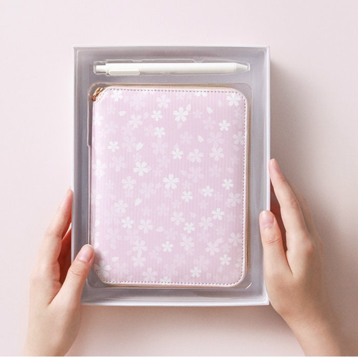 B6 Zippered Planner Case and Journal With Cute Pattern PU - Etsy