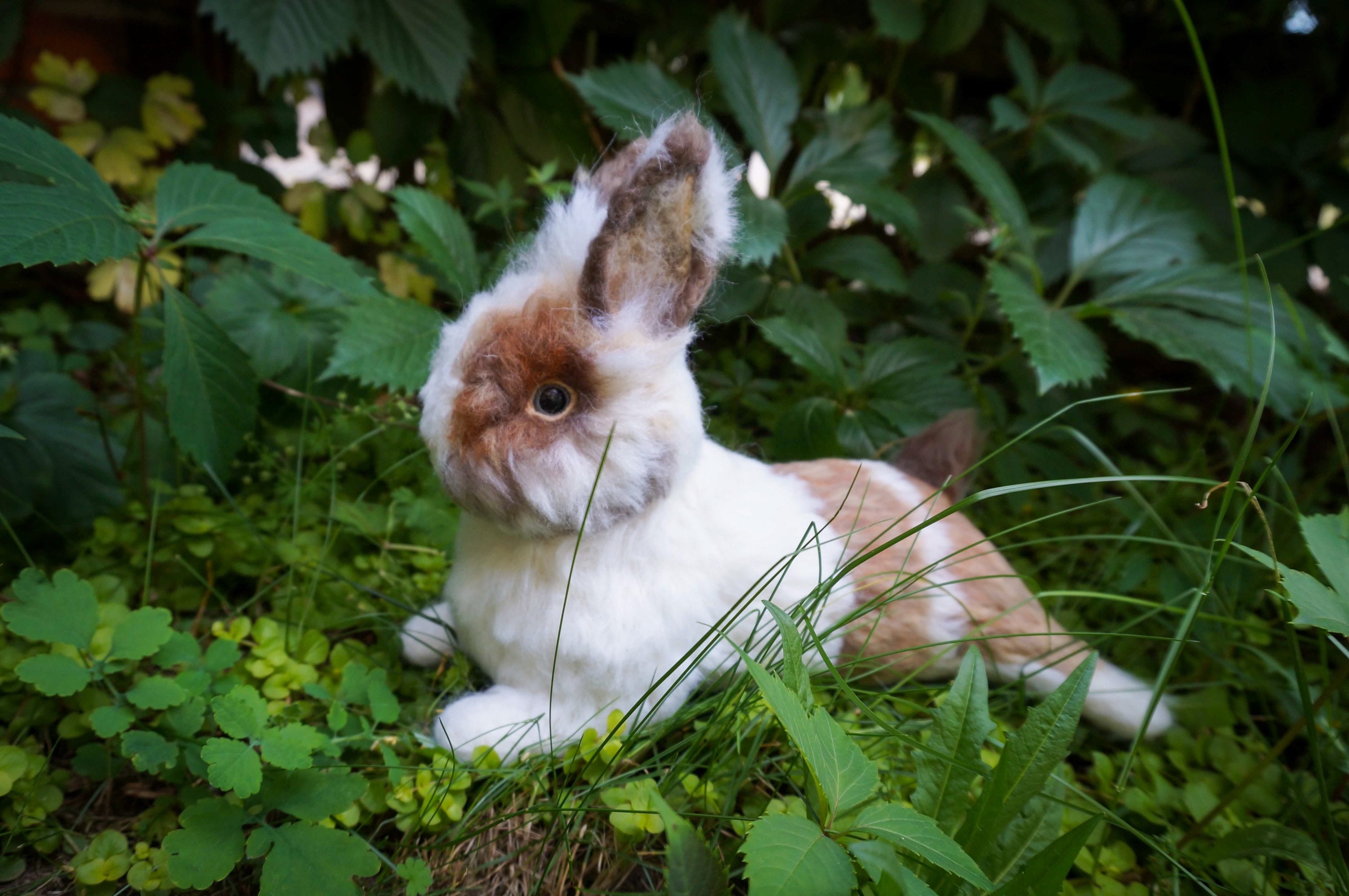 Bunny Sculpture, Lifesize Rabbit Figurine, Custom Rabbit Portrait, Gift ...