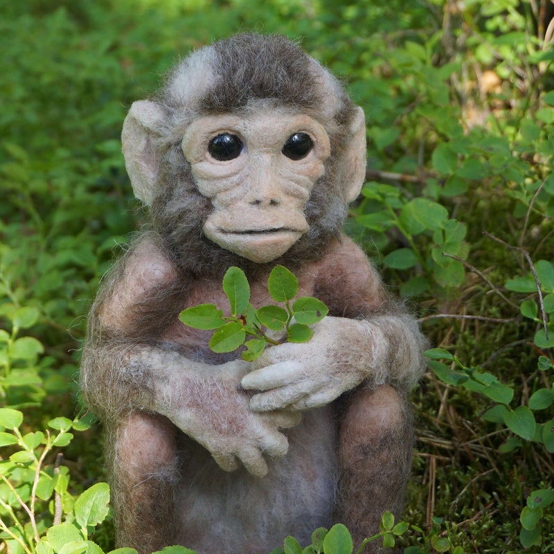 Realistic Baby Monkey Dolls - Etsy