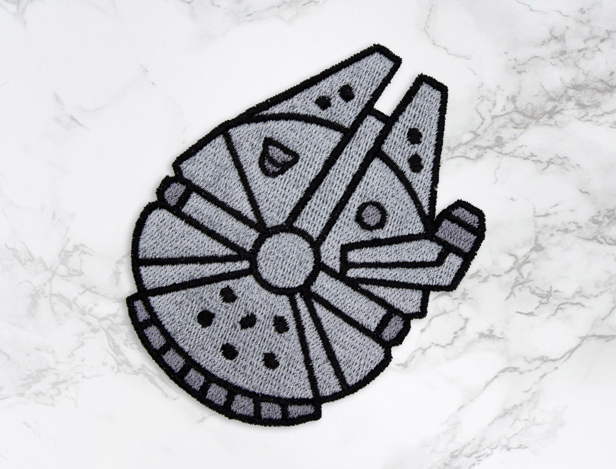 Star Wars Millennium Falcon / Embroidery File/ Embroidery Template ...