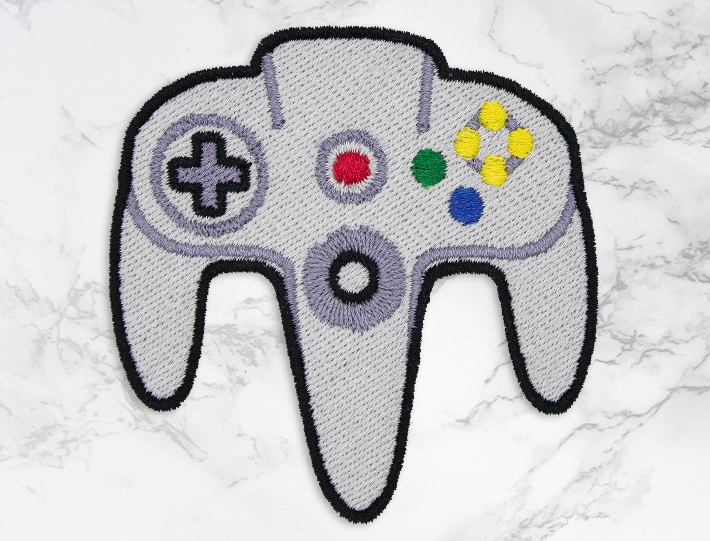N64 Controller / Embroidery File/ Embroidery Template/ Digital Download ...