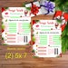 Secret Santa Questionnaire (amigo Secreto) Printable -PDF Instant ...