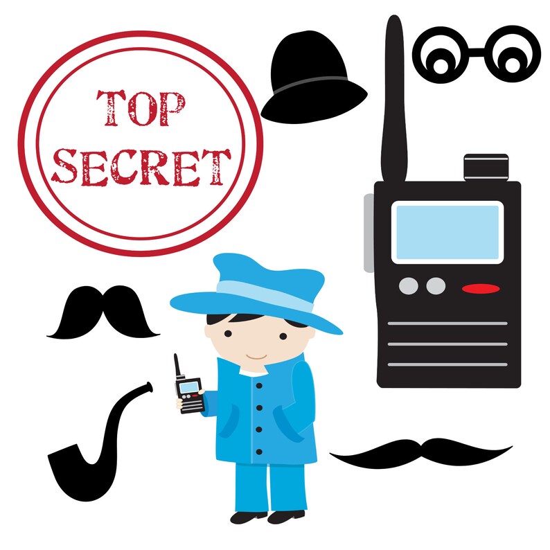 Detective Clip Art, Private Investigator, Detective Kids, Investigation ...
