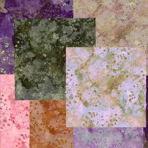 Marble Crystal Foil Texture Digital Paper, Marble Foil Texture, Marble ...