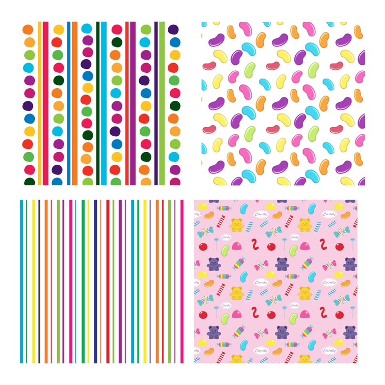 Printable Candy Clipart, 60 Clipart Images, Lollipop Clipart, Candy ...
