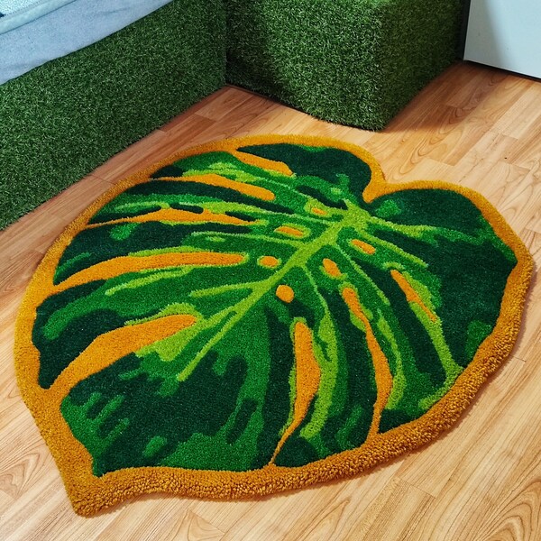 Floral Tufted Rug - Etsy