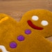 Tufted Gingerbread Man Rug - Handmade Tufted Rug, Floor Rug ...