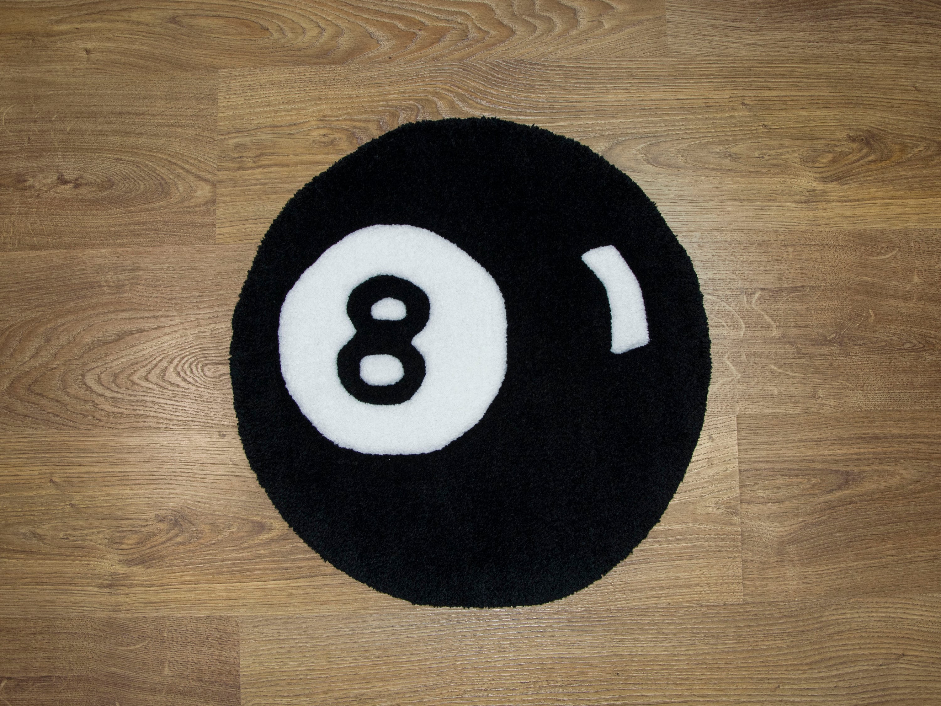 8 Ball Tufted Rug, Handmade Carpet, Hand Tufted Rug, Eclectic Home ...