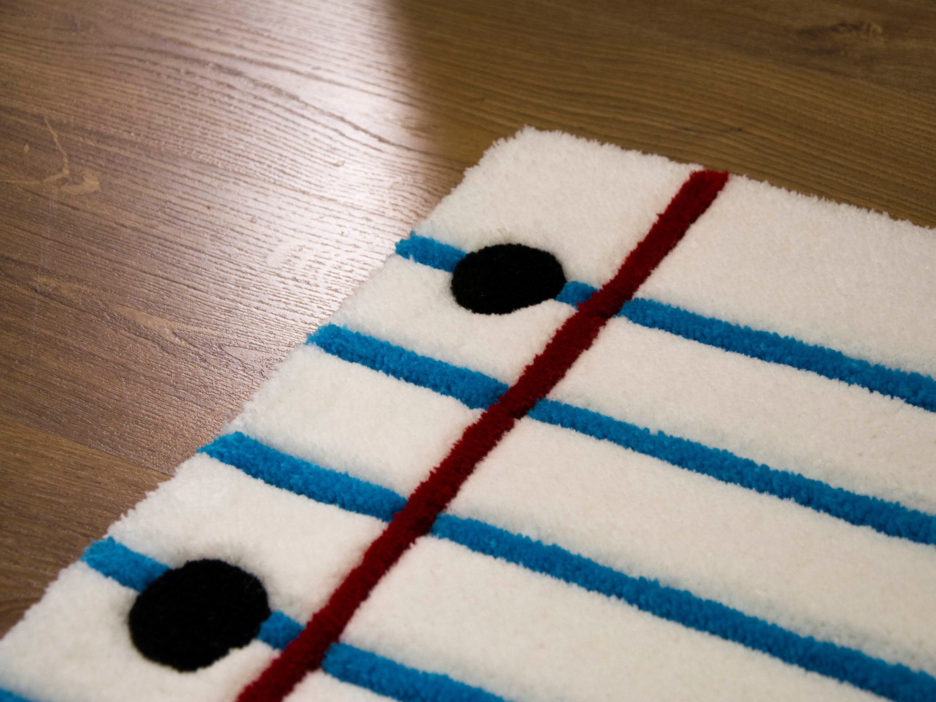 Lined Paper Rug Modern Tufted Rug, Hand Tufted Rug, Living Room Rug ...