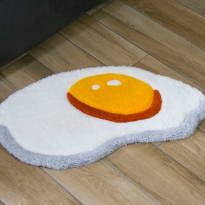 Handmade Egg Tufted Rug - Cozy & Quirky Home Decor, Creative ...