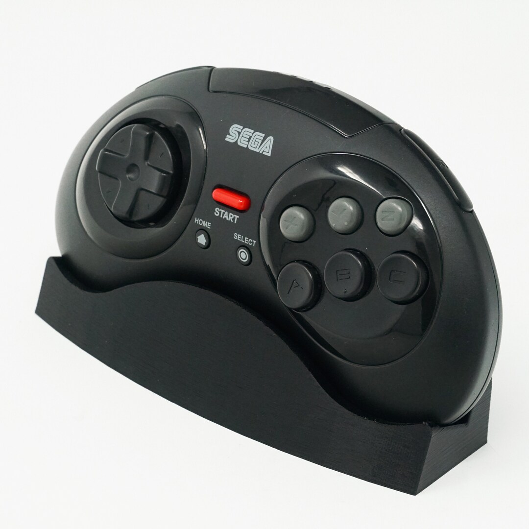 Retro-bit Sega Genesis 8 Button Controller Display Stand - Etsy