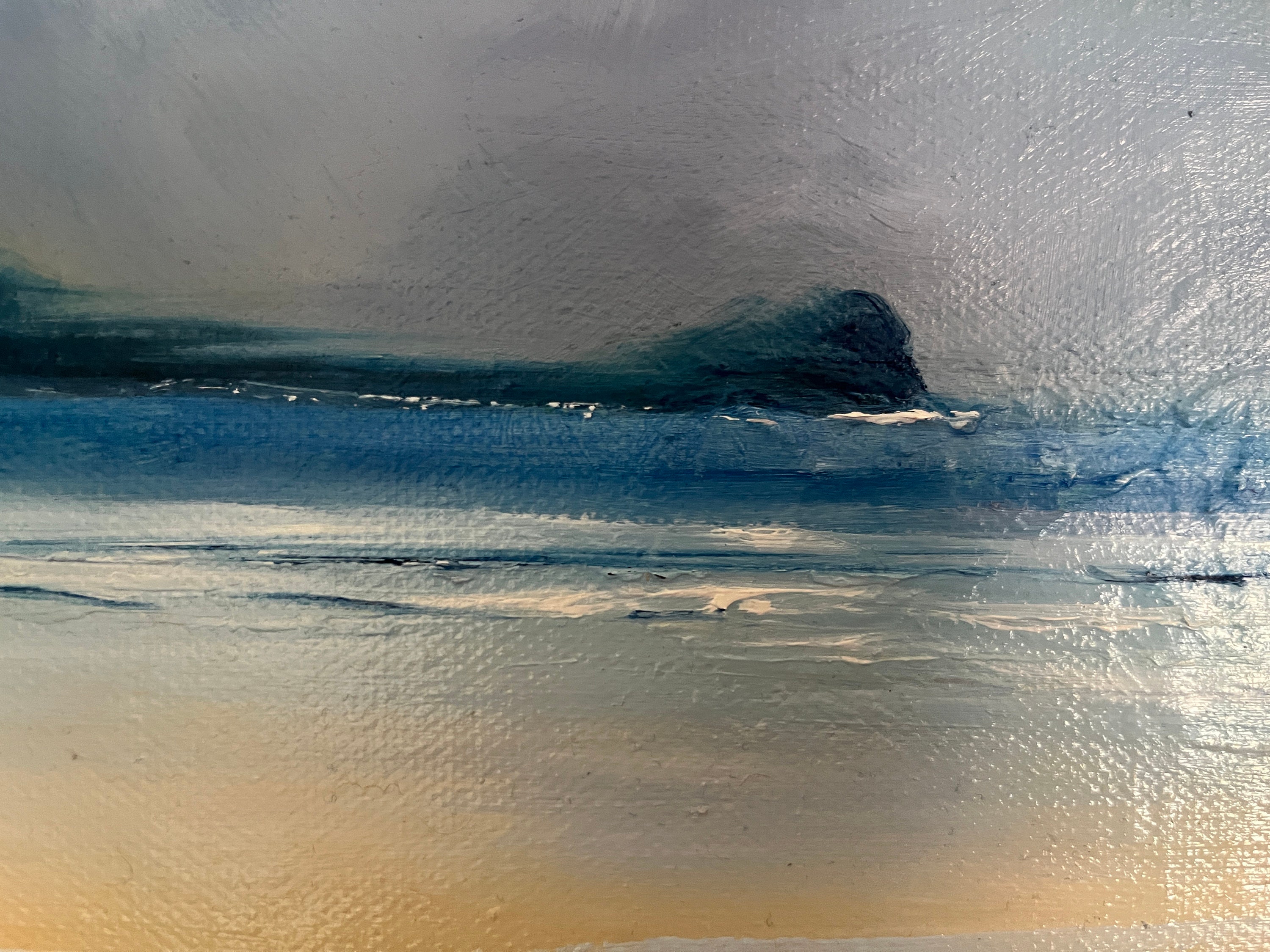 Worms Head, Gower. Original Oil Painting on Canvas. - Etsy