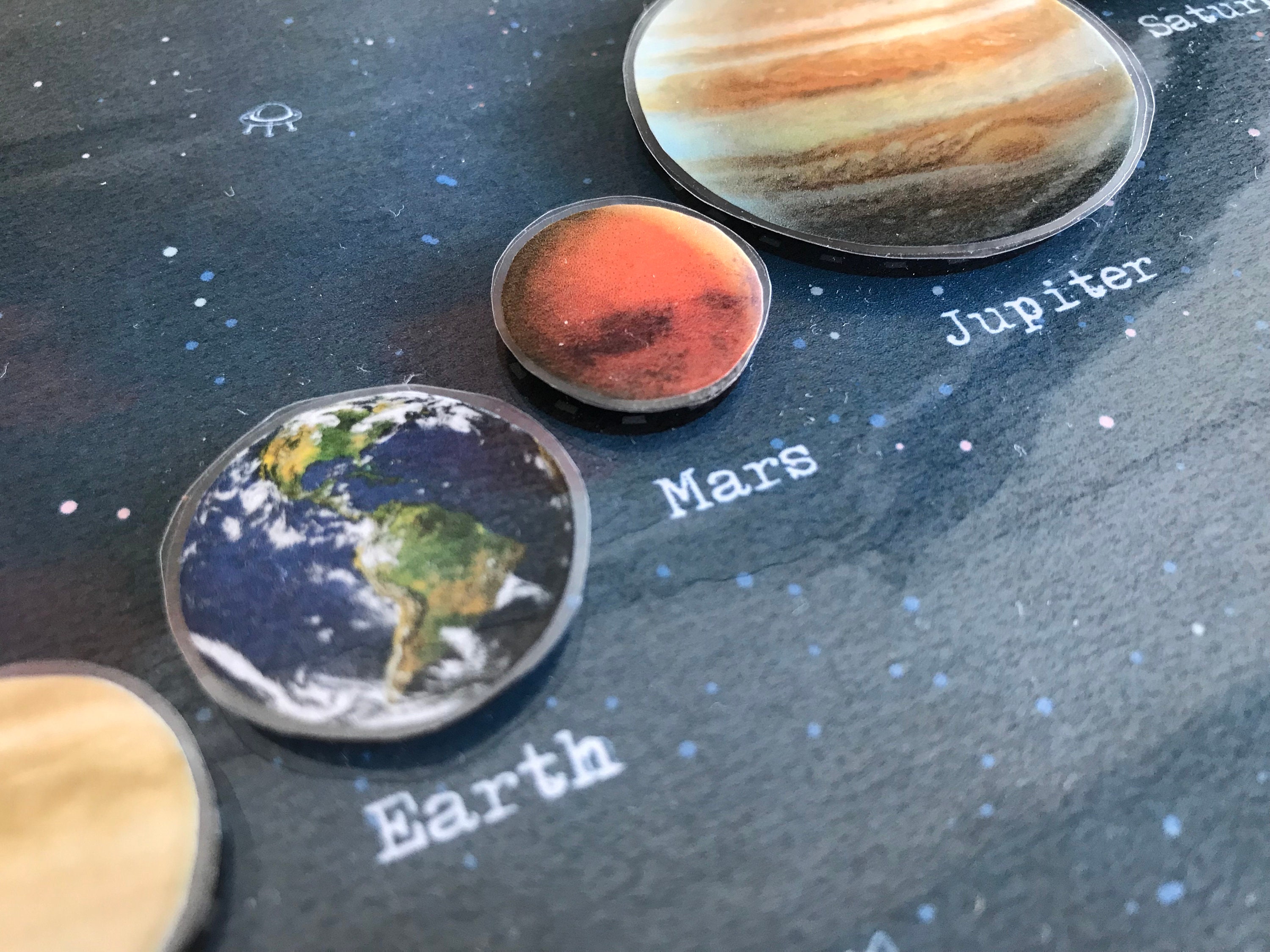 Solar System Game Teaching Preschoolers Planets Recognition Activity ...