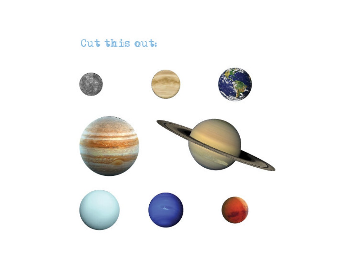 Solar System Game Teaching Preschoolers Planets Recognition Activity ...