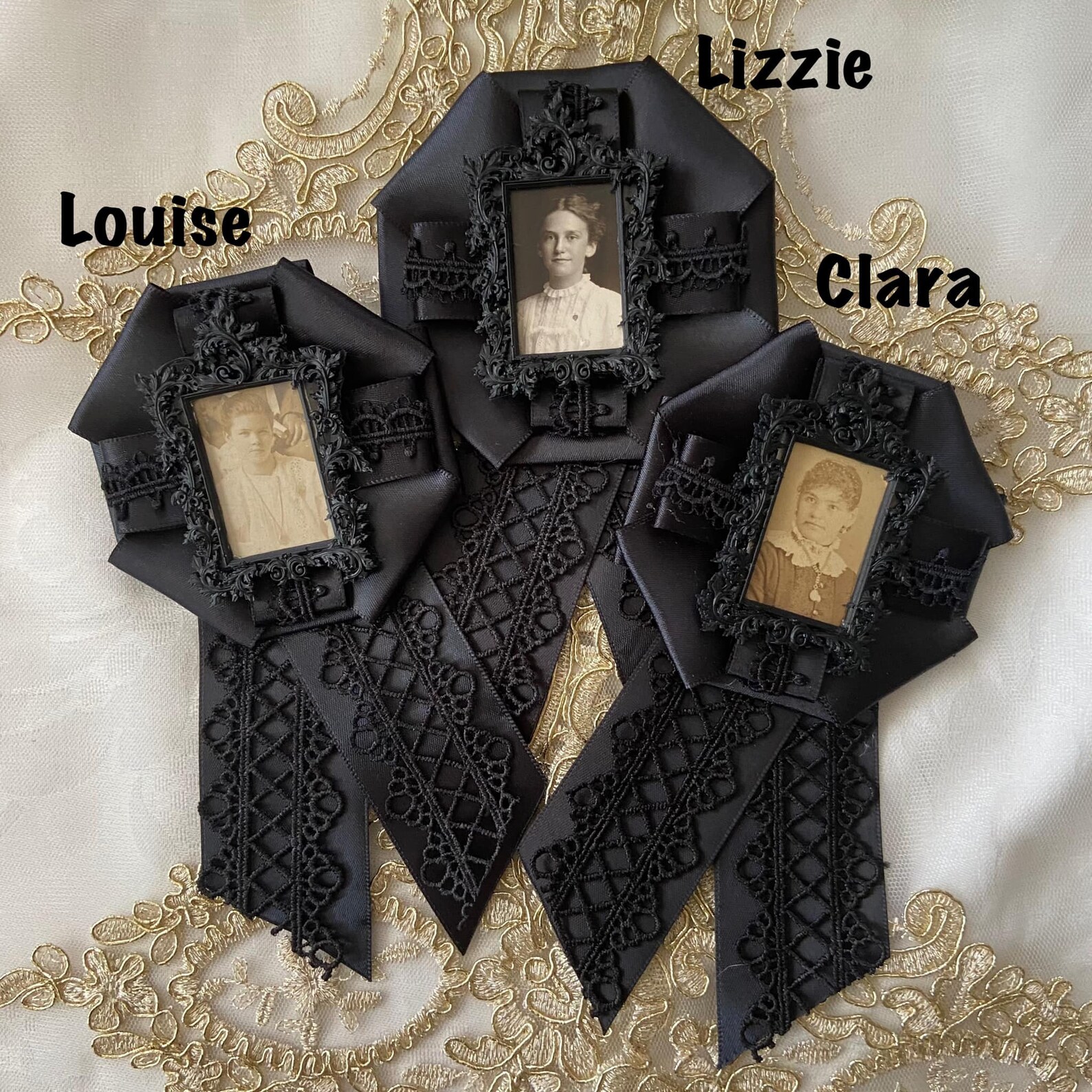 Vintage Photo Rosette - Etsy