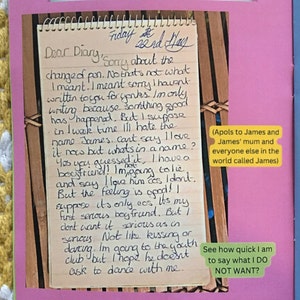 My Teenage Diaries Zine #2: First 'boyfriend' - Etsy UK