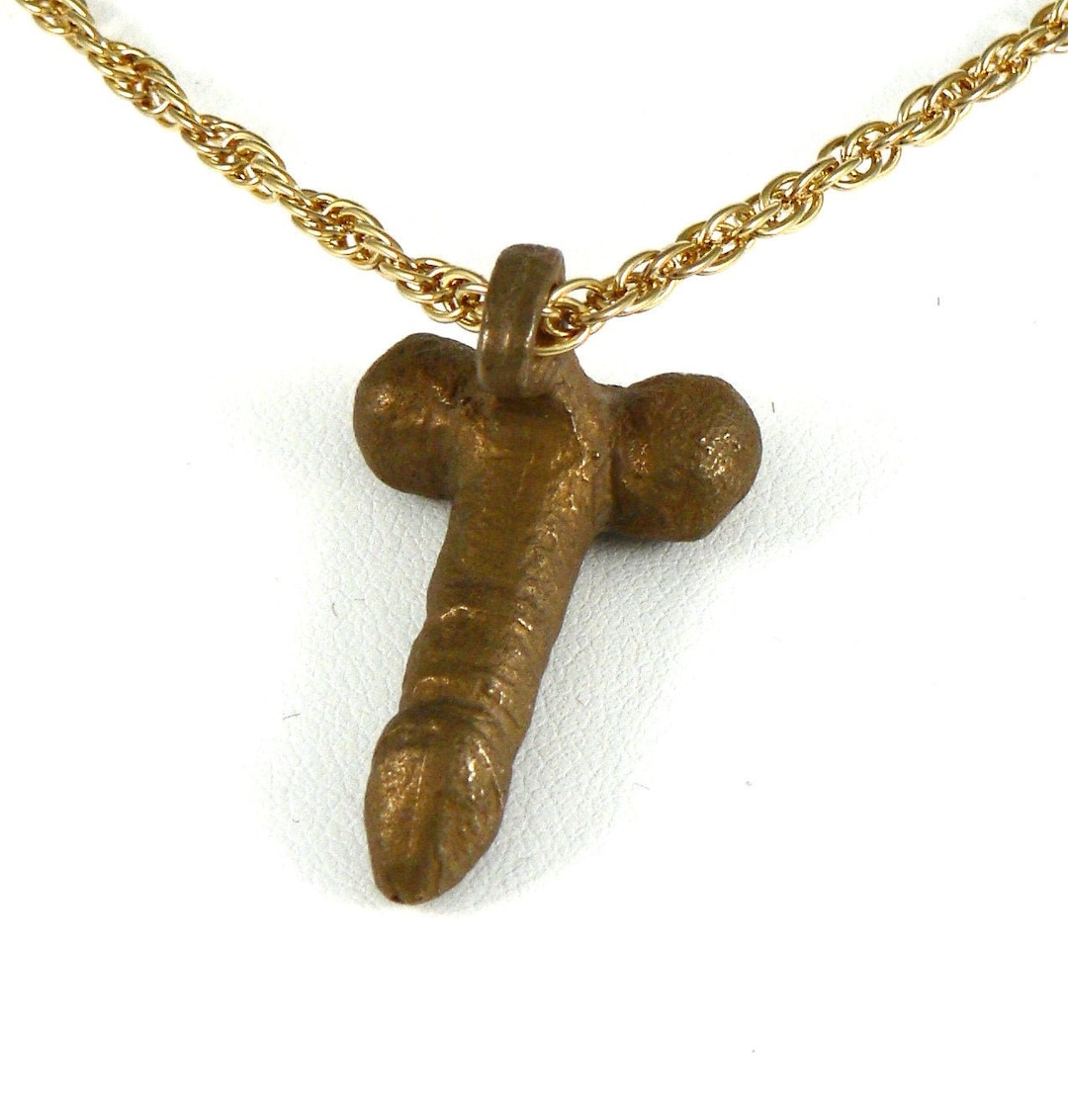 Roman Bronze Phallic Pendant - Etsy