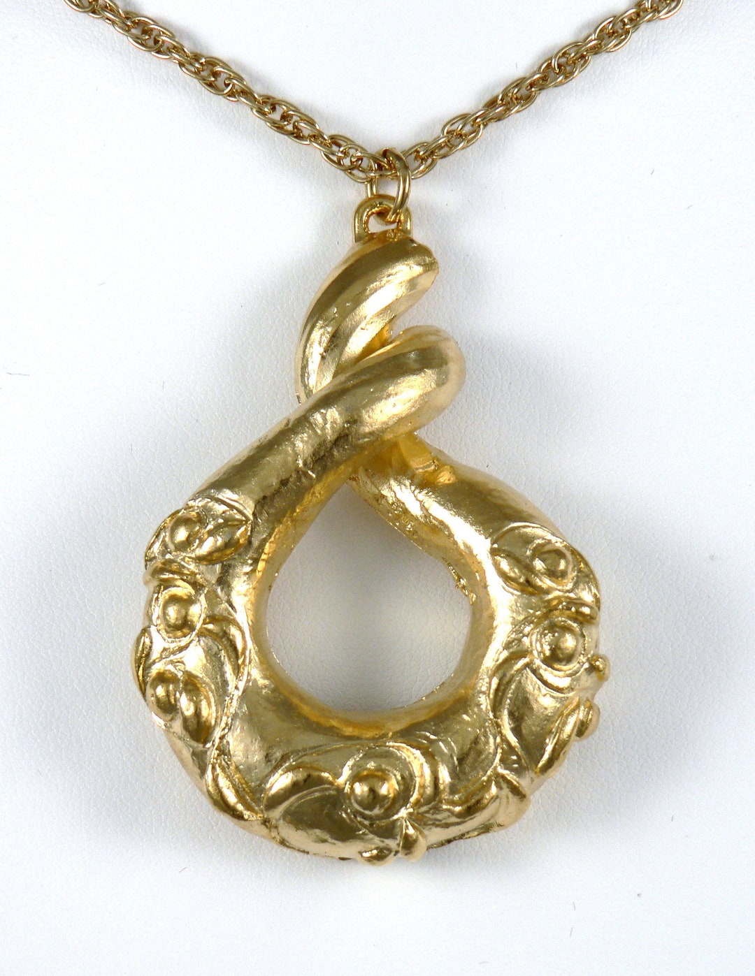 Stunning Original Design Celtic Gold Pendant - Etsy