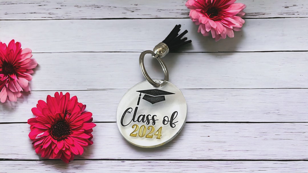 Class of 2024 Keychain - Etsy