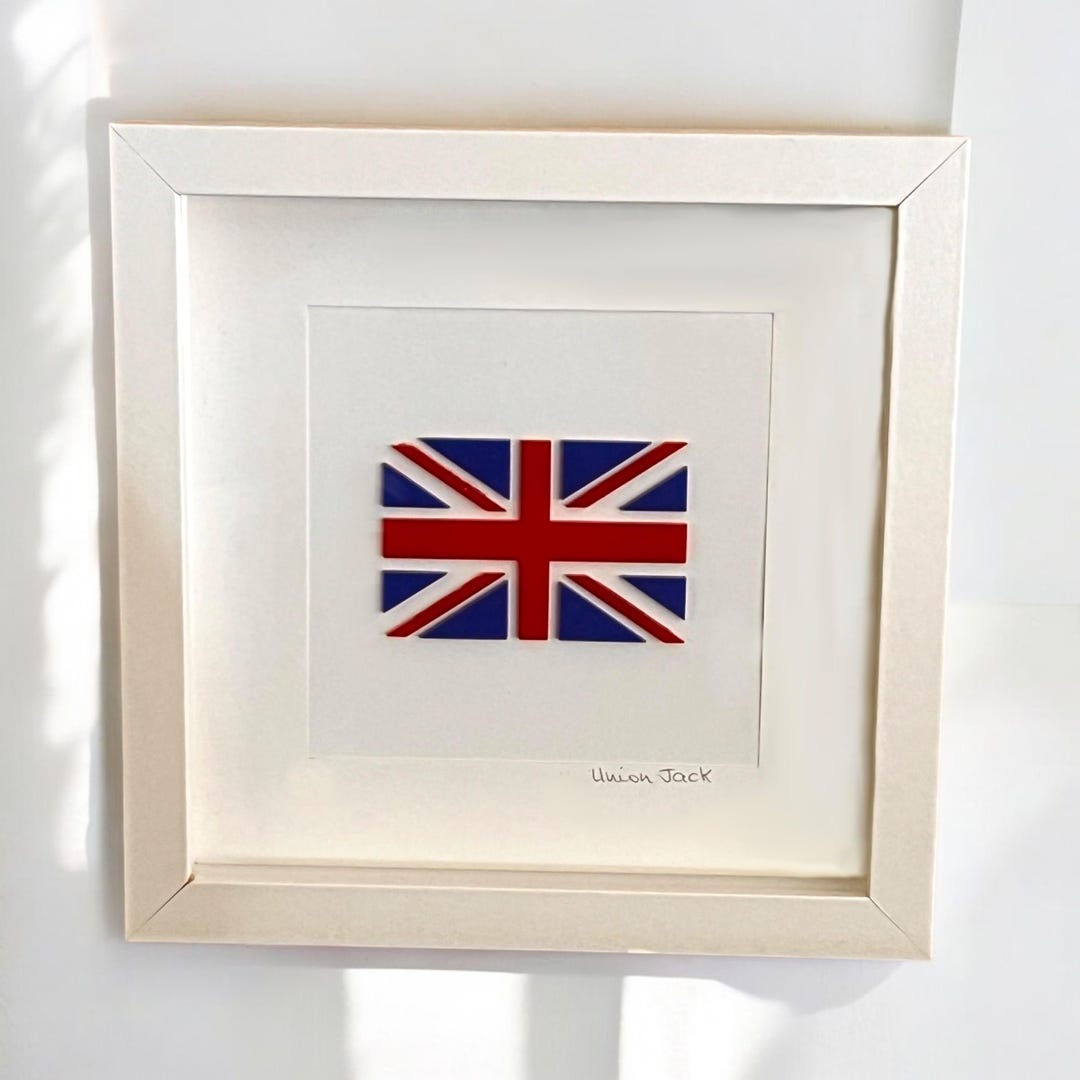 Union Jack Shadow Box - Etsy