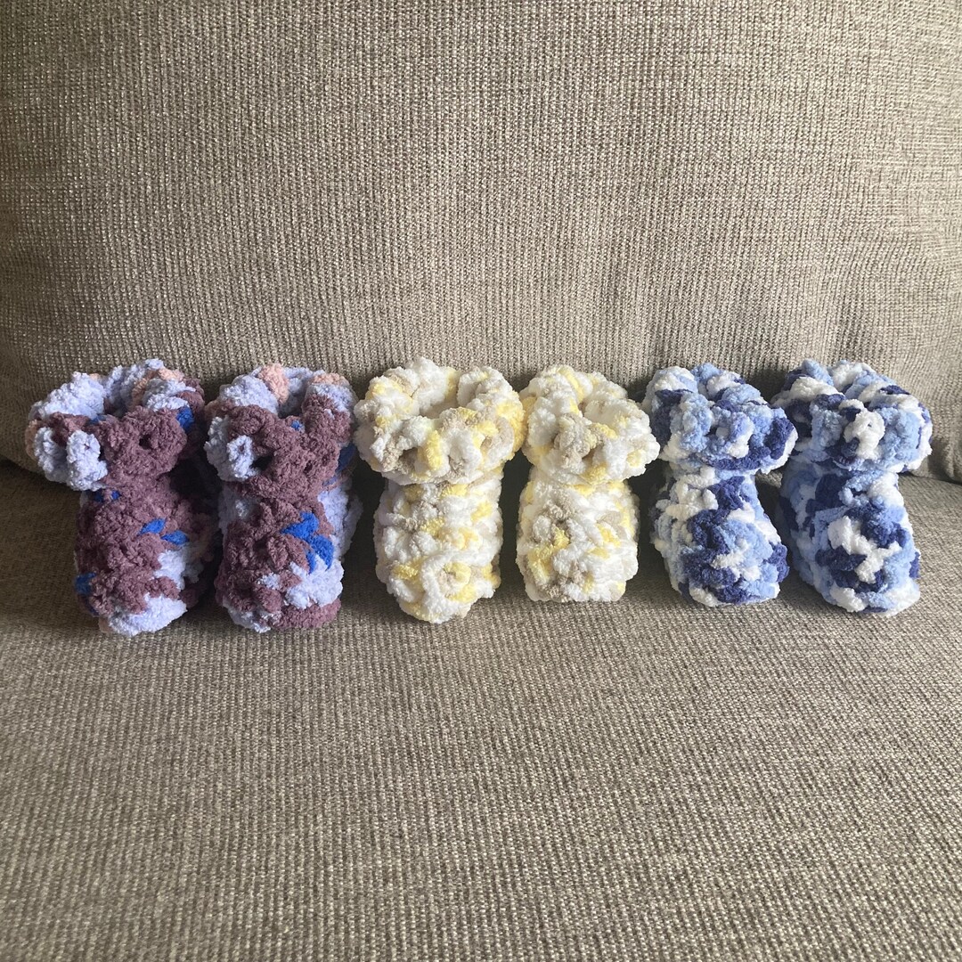 Newborn Baby Booties - Etsy