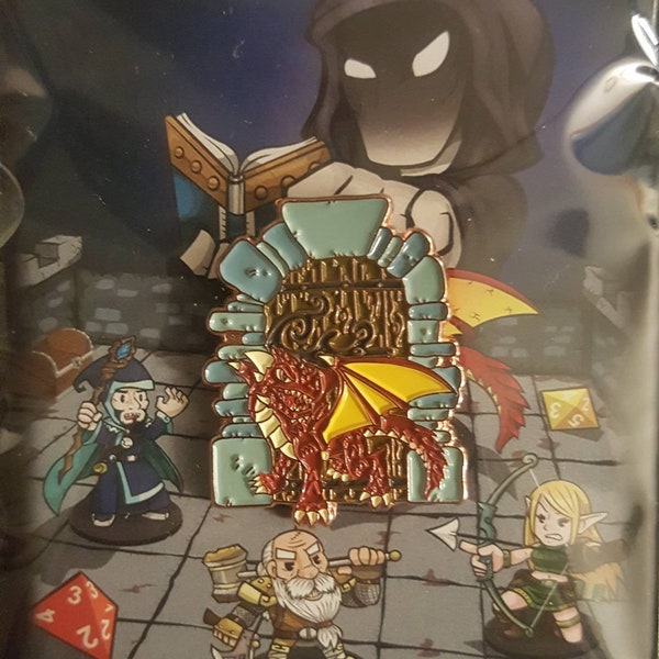 Dungeons and Dragons Pin - Etsy