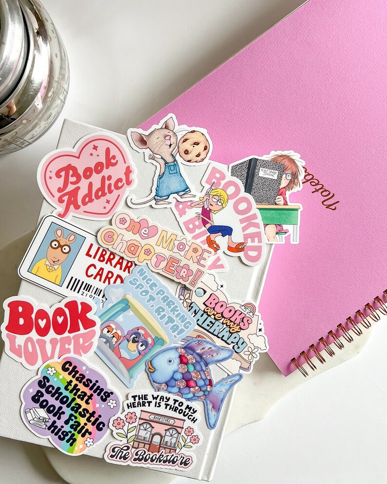 Arthur Library Card Sticker - Etsy