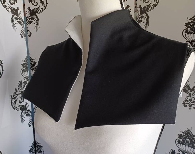 Ladies' Elizabethan Embroidered White Linen Partlet Blouse - Etsy