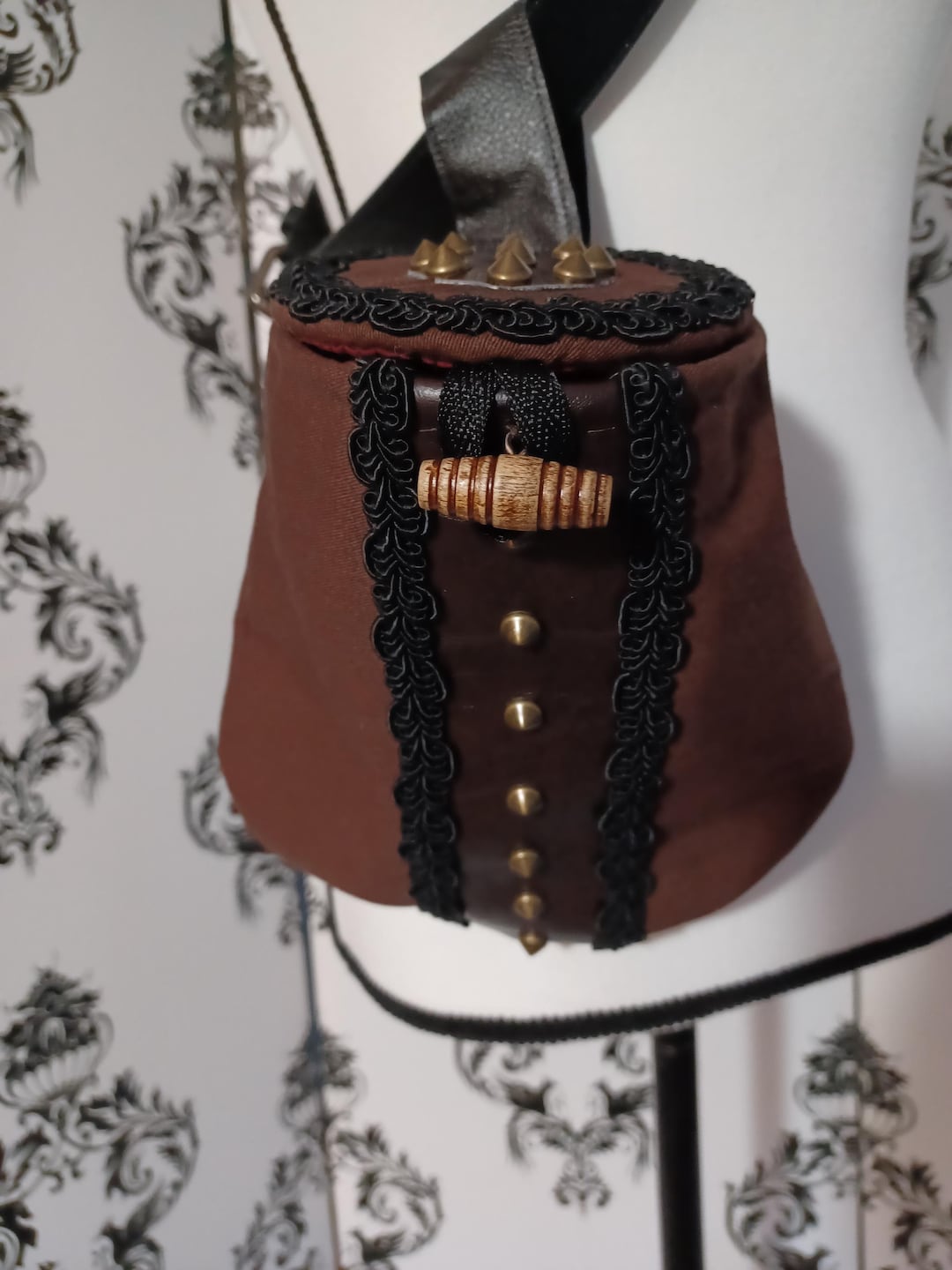 Studded Tudor Belt Pouch - Etsy