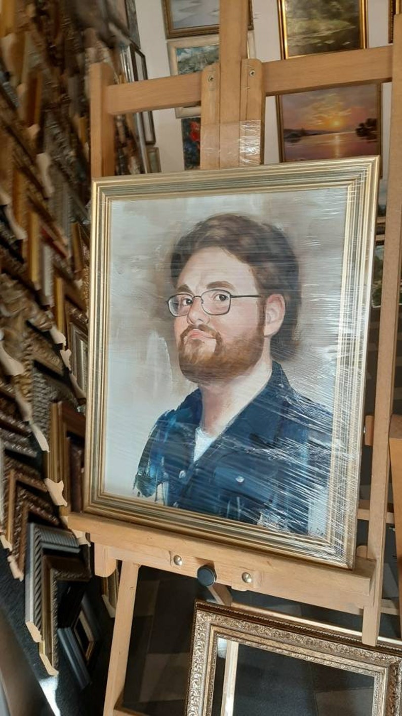 Commission paintingCustom portrait painting on canvasCustom | Etsy
