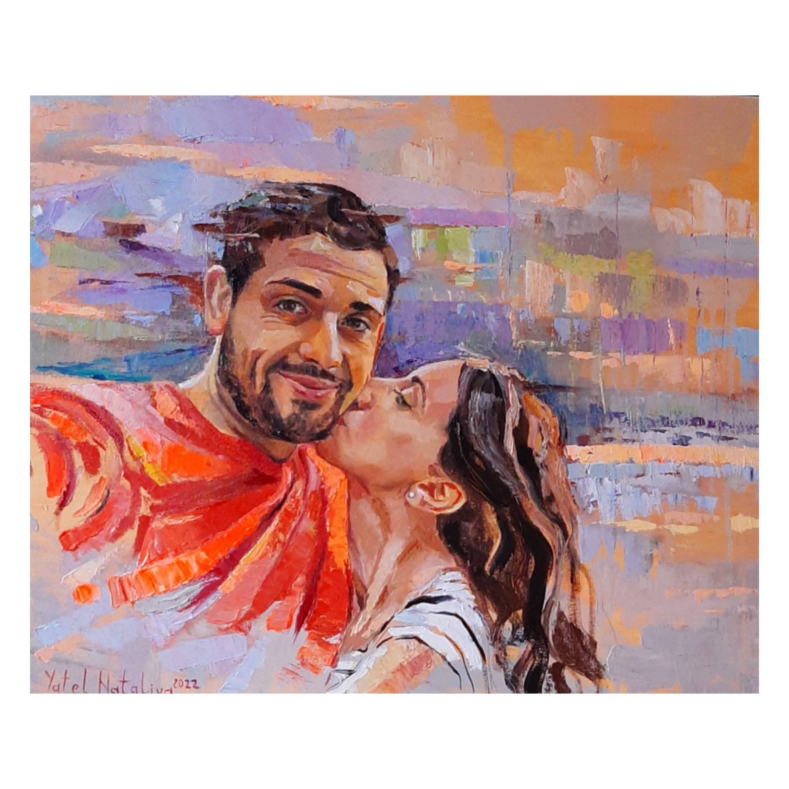 Commission Portrait From Photo Custom Portrait Painting - Etsy