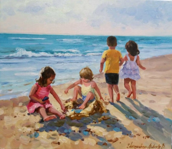 Custom Family Paintingcustom Oil Painting From Photocustom | Etsy