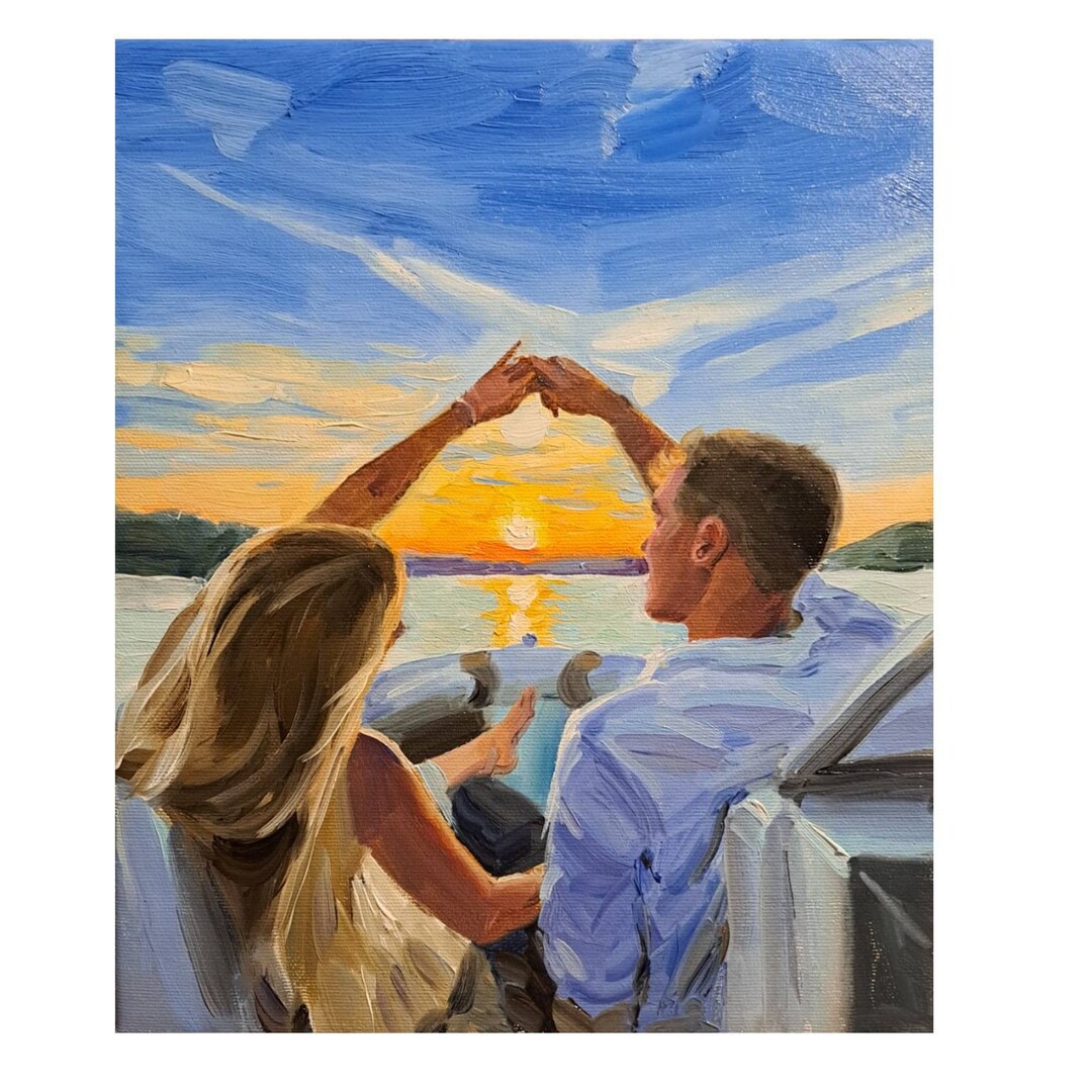 Commission Portrait From Photo Custom Portrait Painting Commission ...