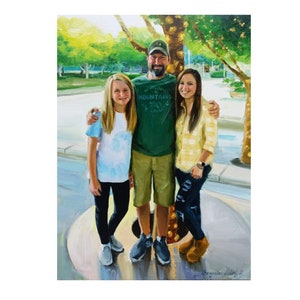 Commission Portrait From Photo Custom Portrait Painting Commission ...
