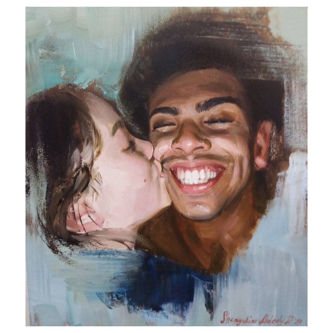 Commission Portrait From Photo Custom Portrait Painting Commission ...