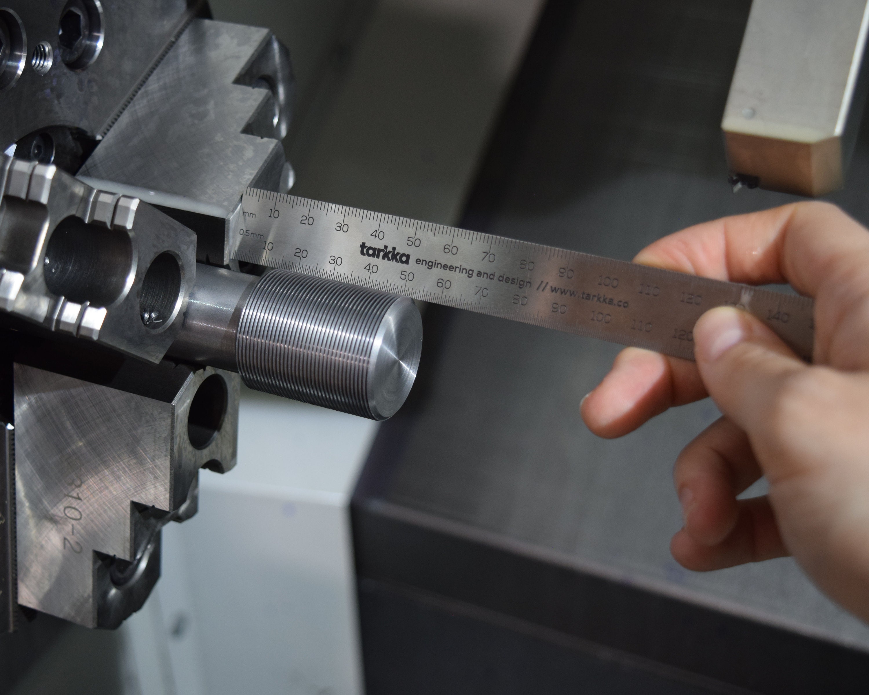 6" Steel Rule With Imperial and Metric Units // Machinist's Ruler ...