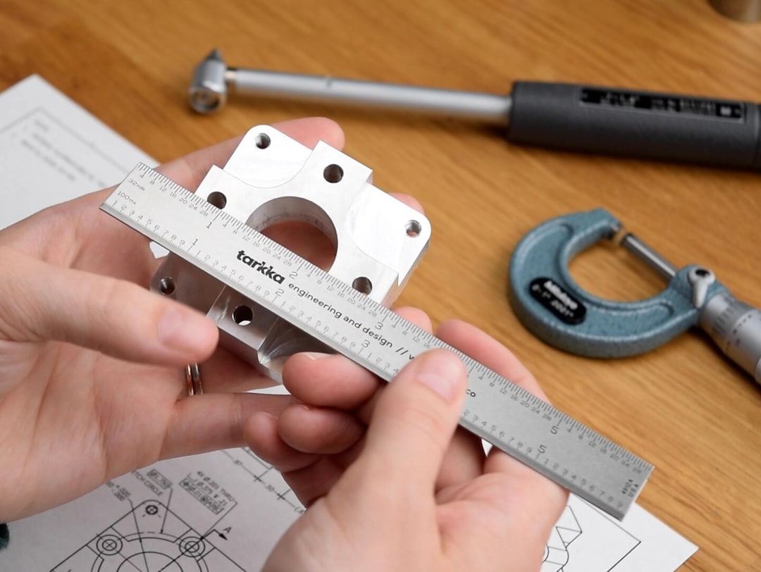 6" Steel Rule With Imperial and Metric Units // Machinist's Ruler ...