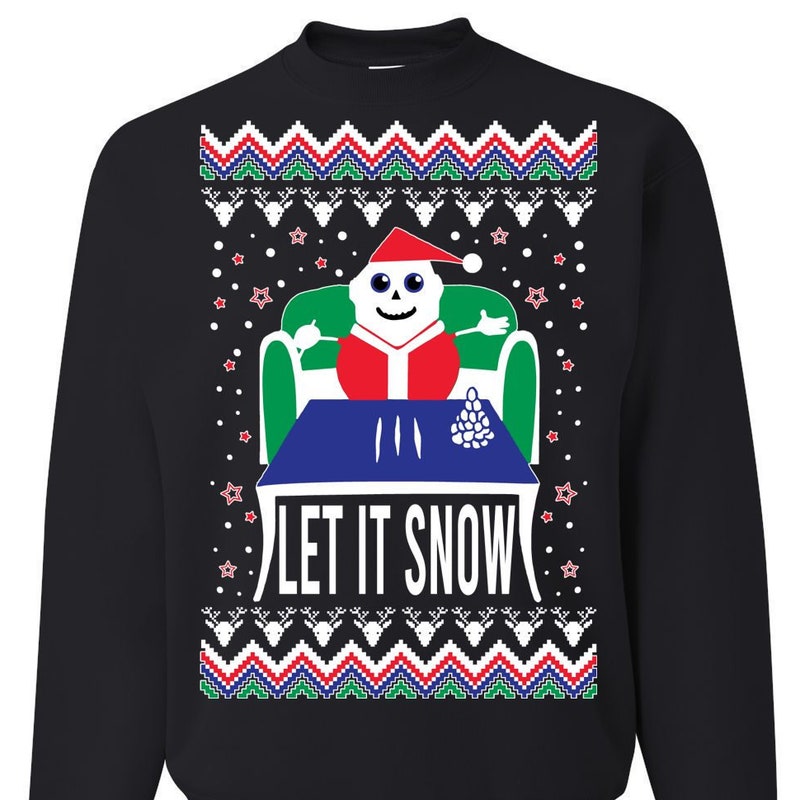 Let It Snow Sweater - Etsy