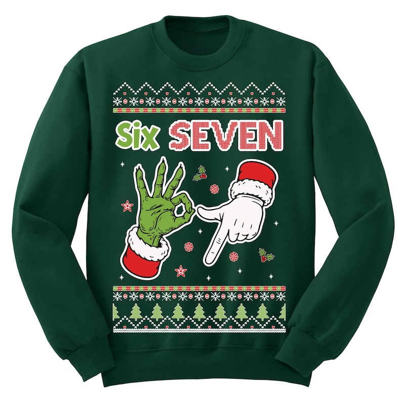 6 7 Kids Ugly Sweater - Etsy