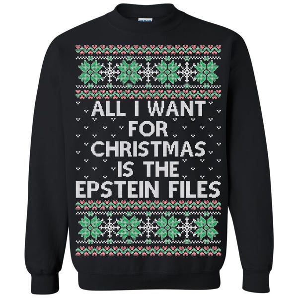 Jeffrey Epstein Sweater - Etsy