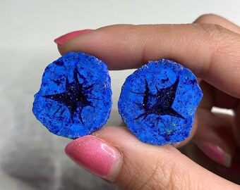 Azurite Geode | Etsy