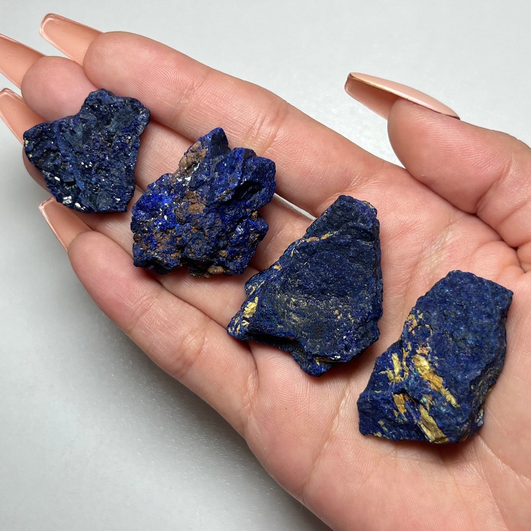 Raw Azurite Crystal - Etsy