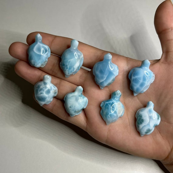 You Choose: Larimar Turtle From the Dominican Republic - Etsy