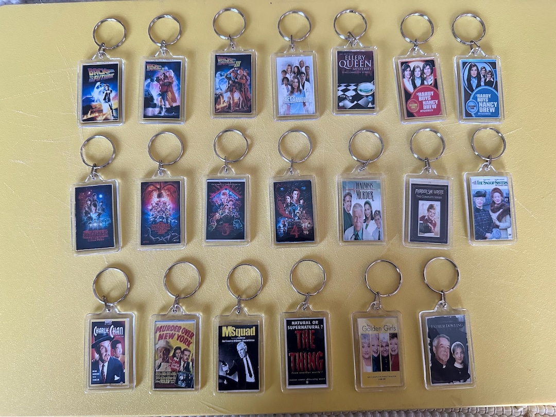 TV Series/movie Inspired Keychains - Etsy