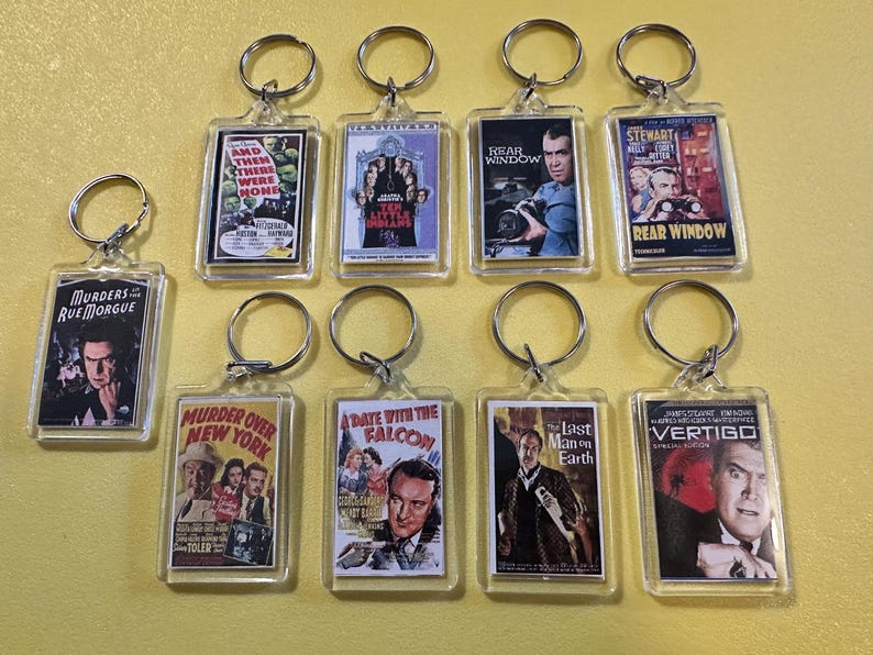 Custom Movie/series Keychain Listing - Etsy