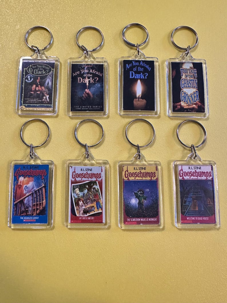Movie Keychains Listing #3 - Etsy