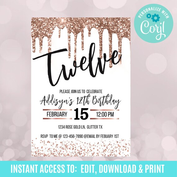 Invitations & Announcements Invitations Paper & Party Supplies Digital ...
