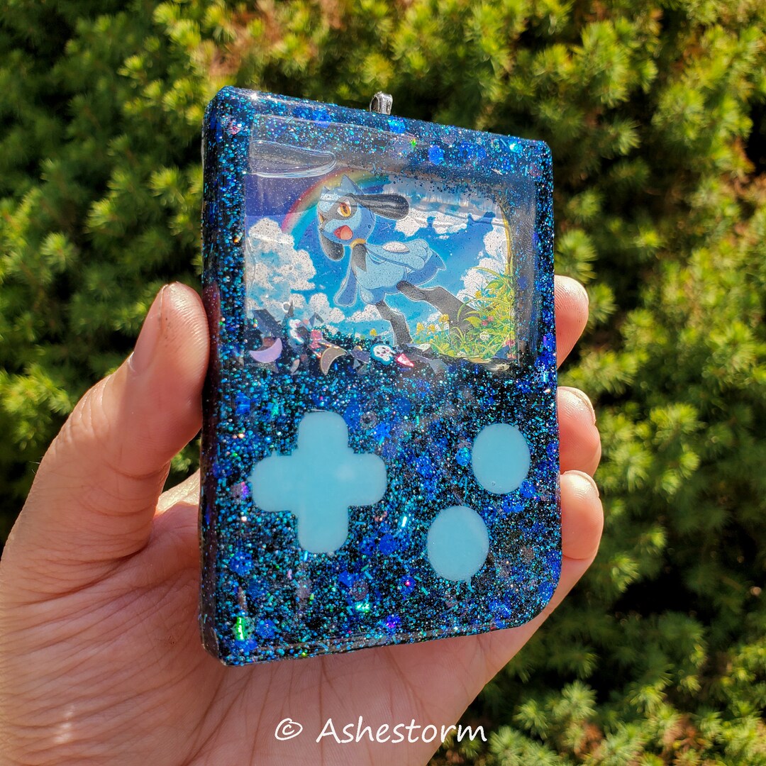 Riolu Gameboy Keychain Shaker - Etsy