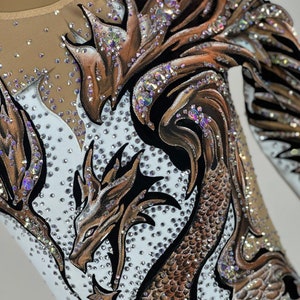 Rhythmic Gymnastics Leotard for Competition | Ice Figure Skating Dress ...