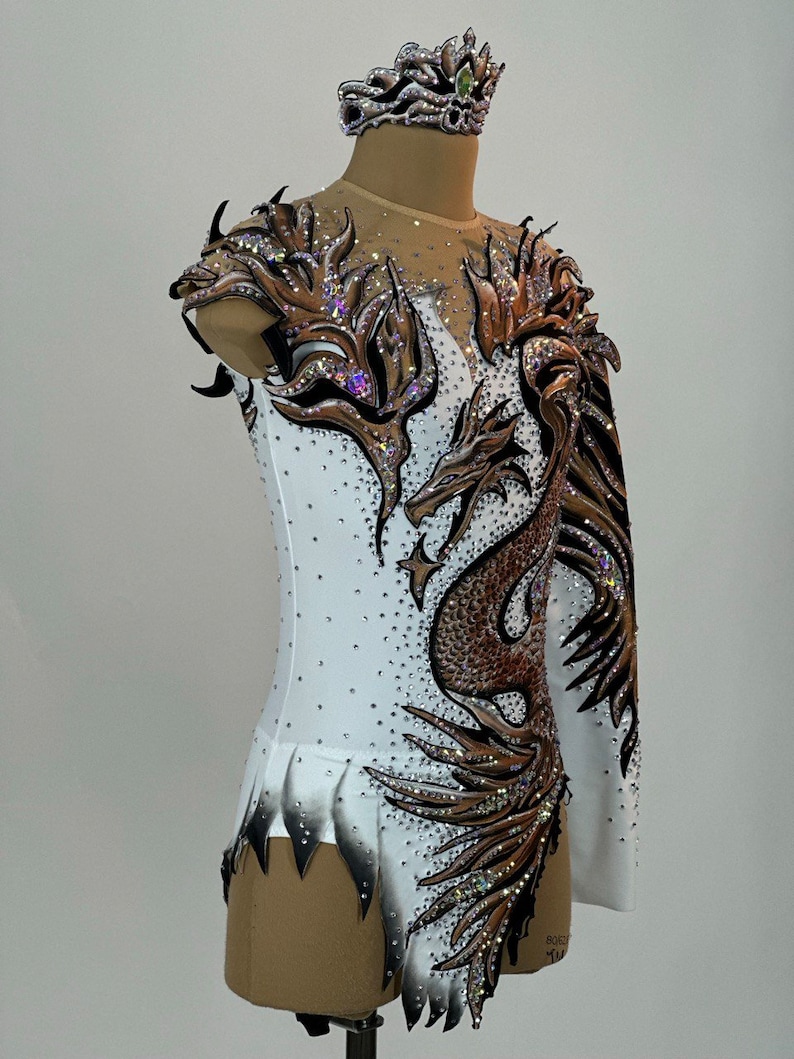 Rhythmic Gymnastics Leotard for Competition | Ice Figure Skating Dress ...